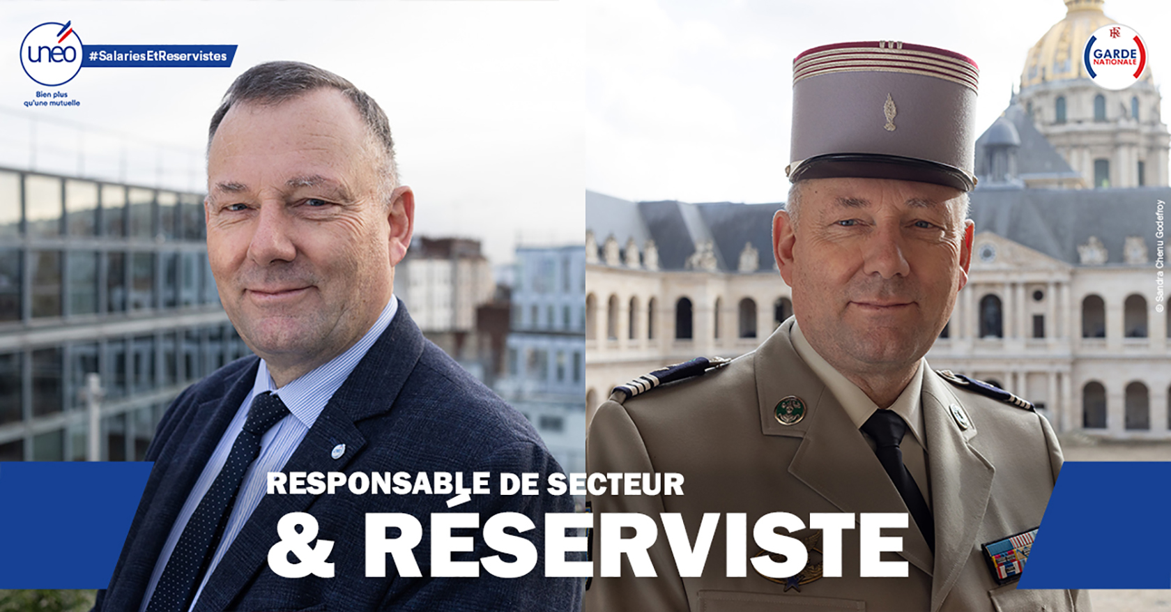 Découvrez les portraits de 7 de nos salariés réservistes